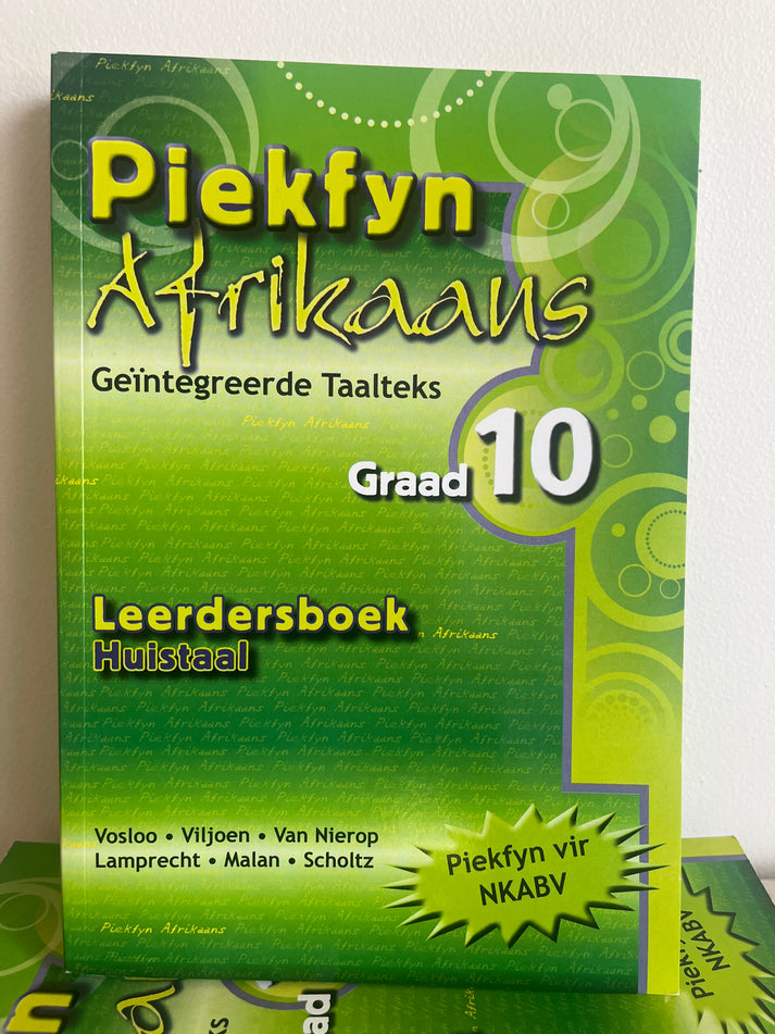 Piekfyn Afrikaans Graad 10 - Geïntegreerde Taalteks (Leerderboek - Hui ...